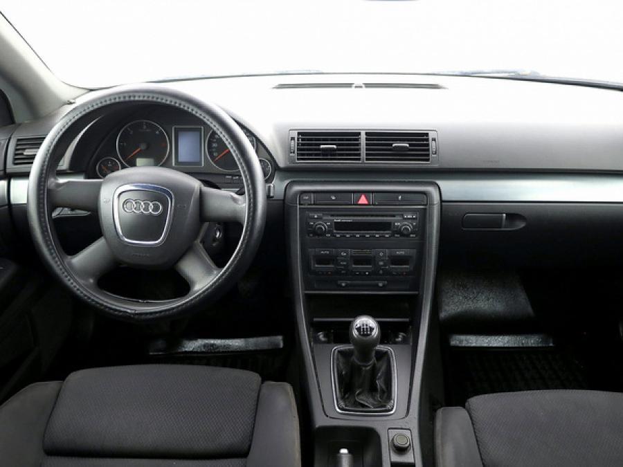 Black Audi A4 2005 in Tallinn, with an engine capacity of 1.90 L and mileage of 292 thousand km for 1399 €, photo 6 on AUTOMOTO.COM.LV