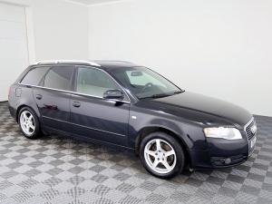 Black Audi A4 2005 in Tallinn, with an engine capacity of 1.90 L and mileage of 292 thousand km for 1399 €, photo 9 on AUTOMOTO.COM.LV