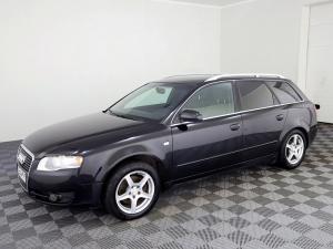 Black Audi A4 2005 in Tallinn, with an engine capacity of 1.90 L and mileage of 292 thousand km for 1399 €, photo 10 on AUTOMOTO.COM.LV