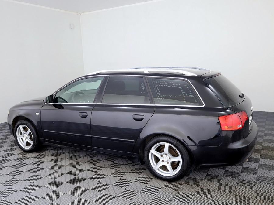 Black Audi A4 2005 in Tallinn, with an engine capacity of 1.90 L and mileage of 292 thousand km for 1399 €, photo 12 on AUTOMOTO.COM.LV