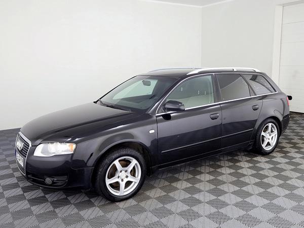 Audi A4 2005 in Tallinn on AUTOMOTO.COM.LV Black Audi A4 2005 in Tallinn, with an engine capacity of 1.90 L and mileage of 292 thousand km for 1399 €, photo 3 on AUTOMOTO.COM.LV
