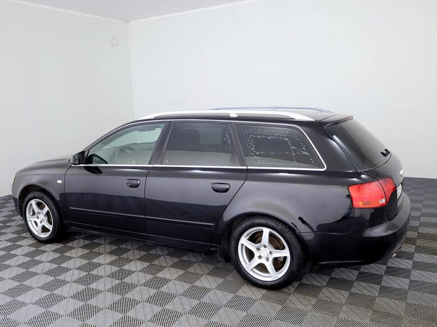 Black Audi A4 2005 in Tallinn, with an engine capacity of 1.90 L and mileage of 292 thousand km for 1399 €, photo 12 on AUTOMOTO.COM.LV