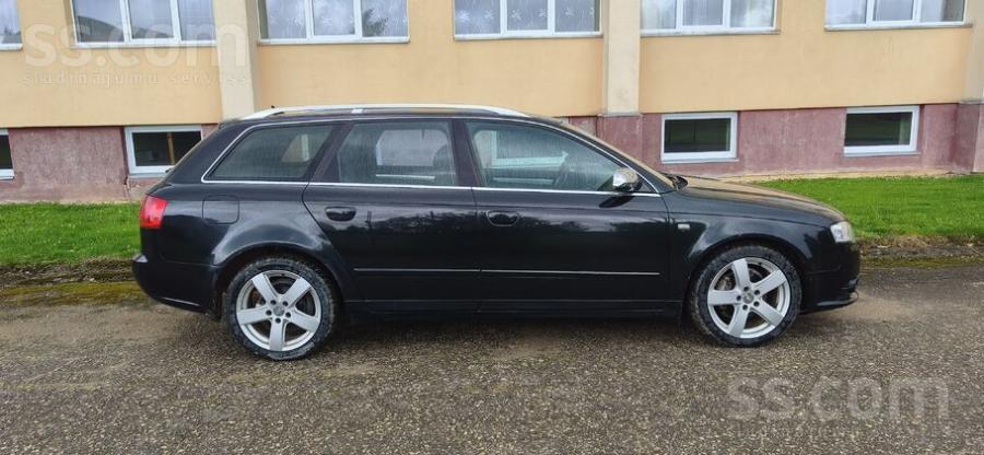 Melns Audi A4 2005 Gulbene, ar dzinēja tilpumu 1.90 L un nobraukumu 387 tūkst. km par 2490 €, foto 4 vietnē AUTOMOTO.COM.LV