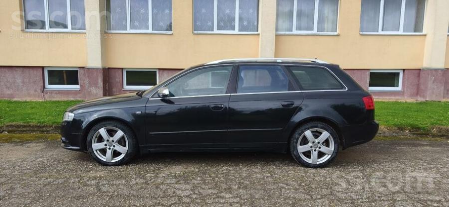 Melns Audi A4 2005 Gulbene, ar dzinēja tilpumu 1.90 L un nobraukumu 387 tūkst. km par 2490 €, foto 5 vietnē AUTOMOTO.COM.LV