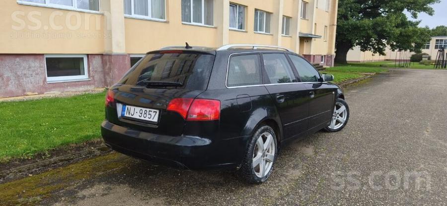 Melns Audi A4 2005 Gulbene, ar dzinēja tilpumu 1.90 L un nobraukumu 387 tūkst. km par 2490 €, foto 7 vietnē AUTOMOTO.COM.LV