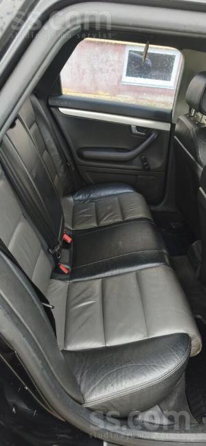 Melns Audi A4 2005 Gulbene, ar dzinēja tilpumu 1.90 L un nobraukumu 387 tūkst. km par 2490 €, foto 10 vietnē AUTOMOTO.COM.LV