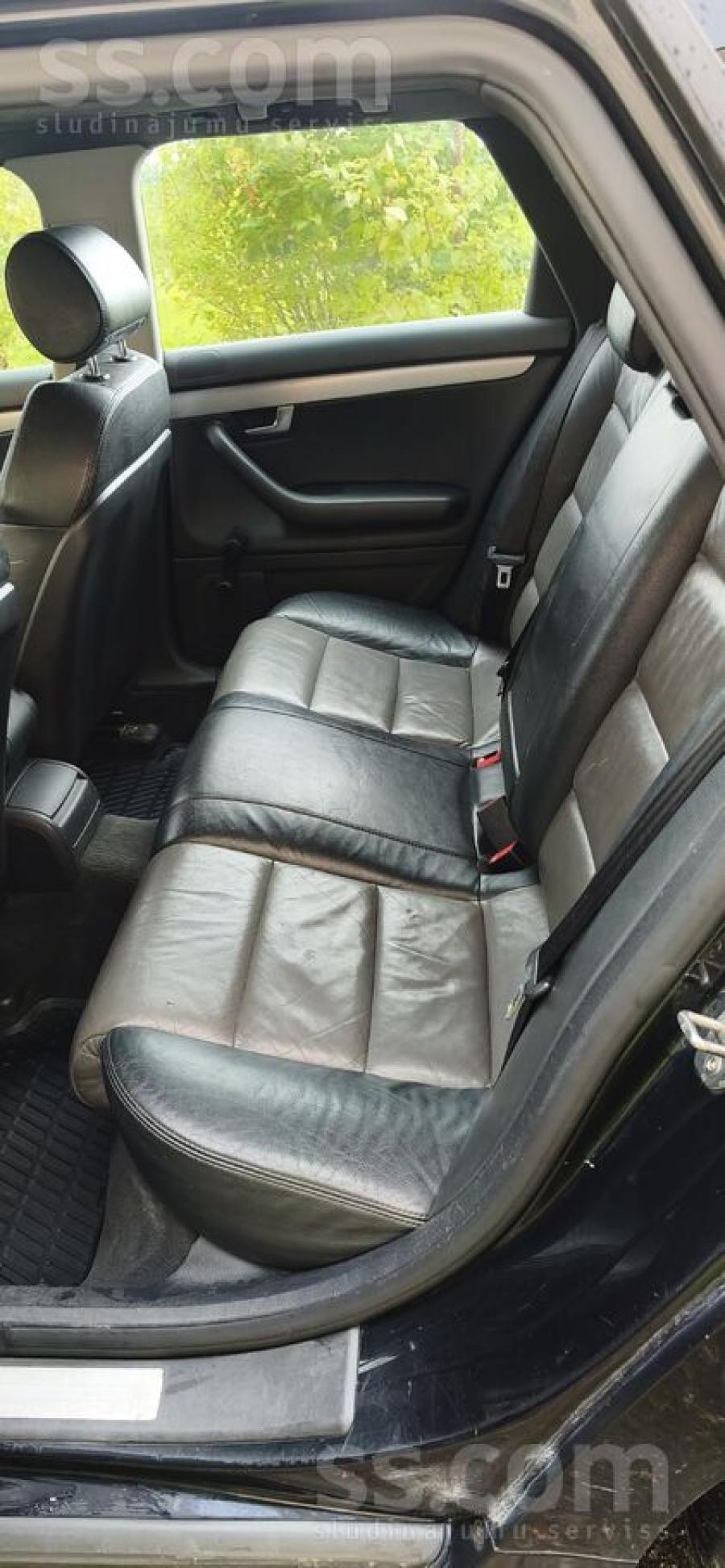 Melns Audi A4 2005 Gulbene, ar dzinēja tilpumu 1.90 L un nobraukumu 387 tūkst. km par 2490 €, foto 11 vietnē AUTOMOTO.COM.LV