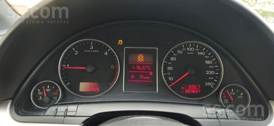 Melns Audi A4 2005 Gulbene, ar dzinēja tilpumu 1.90 L un nobraukumu 387 tūkst. km par 2490 €, foto 17 vietnē AUTOMOTO.COM.LV