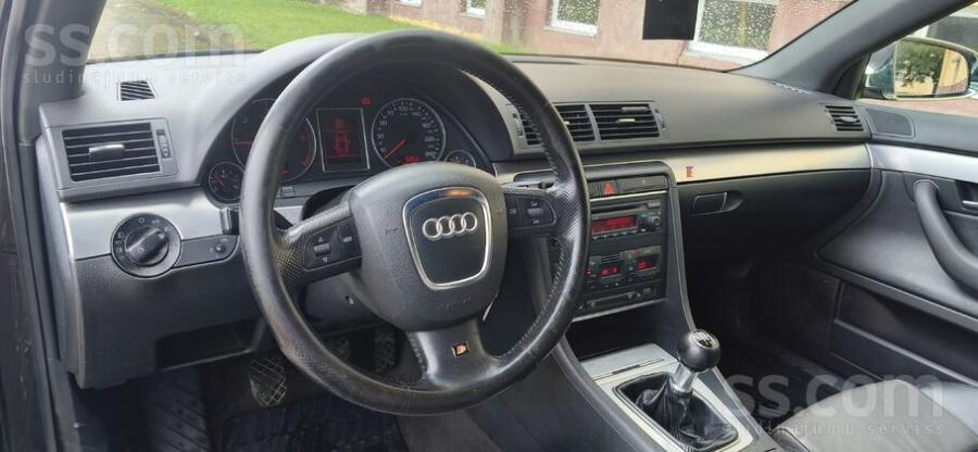 Melns Audi A4 2005 Gulbene, ar dzinēja tilpumu 1.90 L un nobraukumu 387 tūkst. km par 2490 €, foto 20 vietnē AUTOMOTO.COM.LV