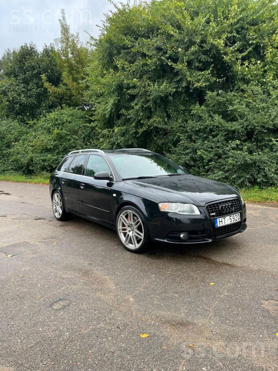 Melns Audi A4 2005 Rīga, ar dzinēja tilpumu 3.00 L un nobraukumu 390 tūkst. km par 3850 €, foto 1 vietnē AUTOMOTO.COM.LV