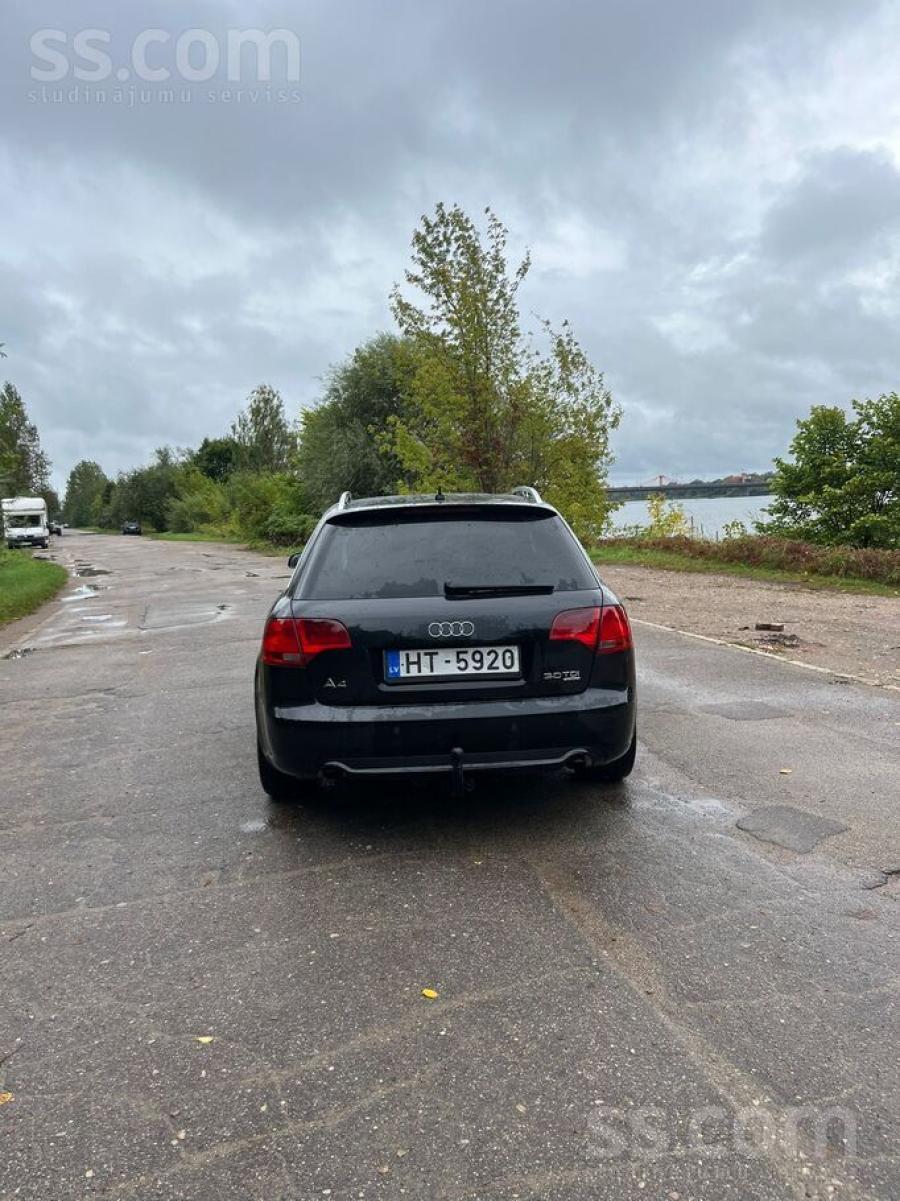 Melns Audi A4 2005 Rīga, ar dzinēja tilpumu 3.00 L un nobraukumu 390 tūkst. km par 3850 €, foto 6 vietnē AUTOMOTO.COM.LV