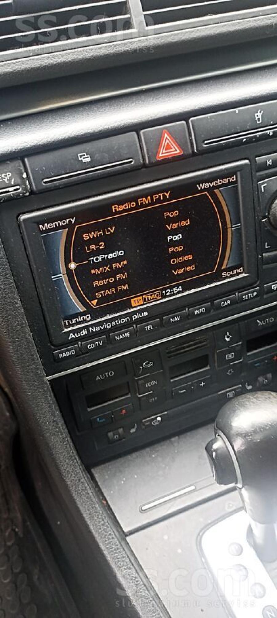 Черный Ауди А4 2005 в Рига, объемом двигателя 3.00 л и пробегом 0 тыс. км за 2100 €, фото 3 на AUTOMOTO.COM.LV