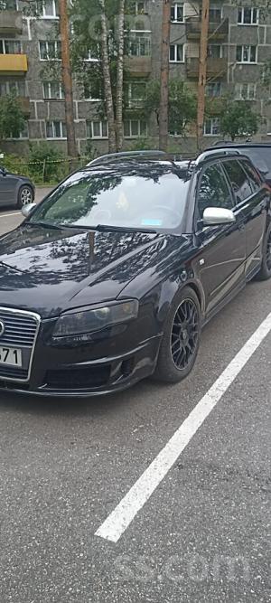 Black Audi A4 2005 in Riga, with an engine capacity of 3.00 L and mileage of 0 thousand km for 2100 €, photo 1 on AUTOMOTO.COM.LV