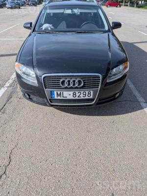 Melns Audi A4 2005 Rīga, ar dzinēja tilpumu 2.00 L un nobraukumu 261 tūkst. km par 1100 €, foto  vietnē AUTOMOTO.COM.LV