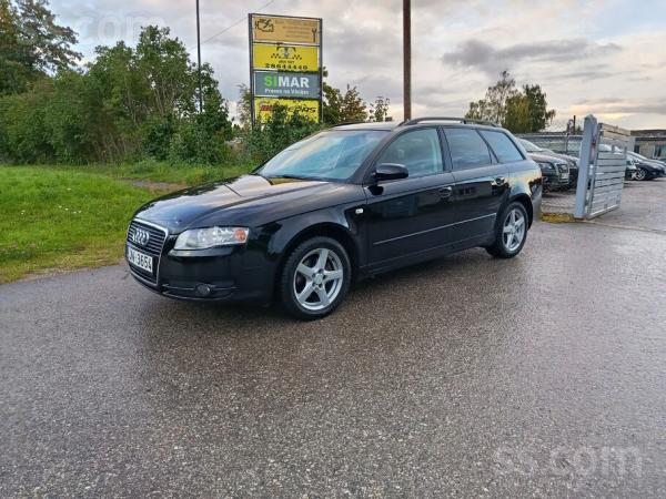 Audi A4 2005 in Talsi on AUTOMOTO.COM.LV Black Audi A4 2005 in Talsi, with an engine capacity of 2.00 L and mileage of 297 thousand km for 2890 €, photo 4 on AUTOMOTO.COM.LV
