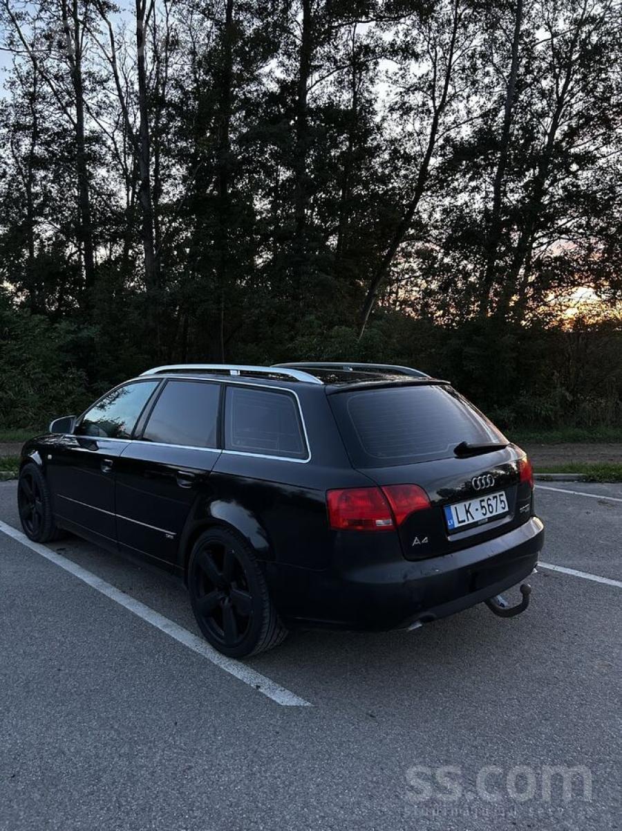 Melns Audi A4 2005 Saldus, ar dzinēja tilpumu 3.00 L un nobraukumu 351 tūkst. km par 3000 €, foto 4 vietnē AUTOMOTO.COM.LV