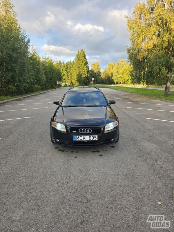 Black Audi A4 2005 in Vilnius, with an engine capacity of 2.00 L and mileage of 347 thousand km for 2150 €, photo 1 on AUTOMOTO.COM.LV