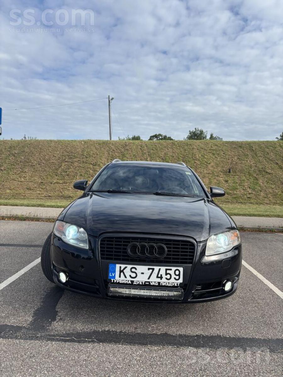 Черный Ауди А4 2005 в Даугавпилс, объемом двигателя 2.00 л и пробегом 449 тыс. км за 3600 €, фото 4 на AUTOMOTO.COM.LV