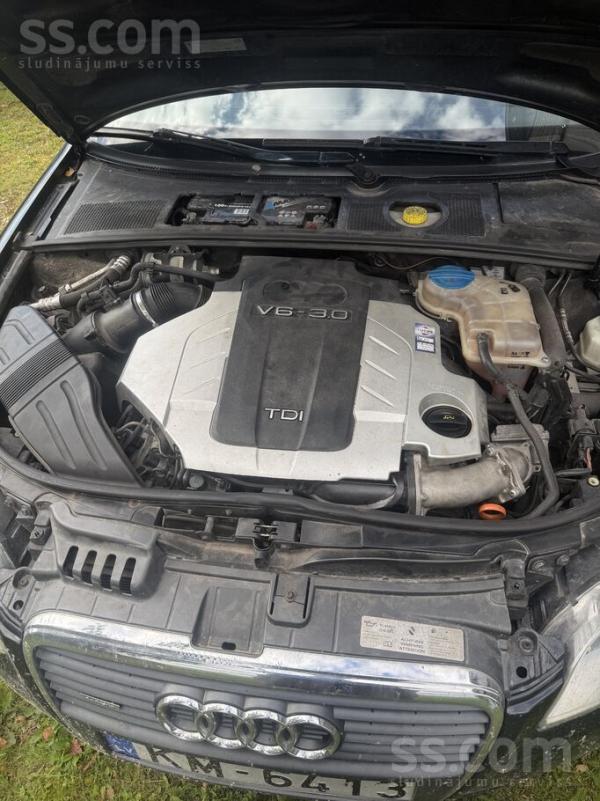 Audi A4 2005 Rēzekne vietnē Melns Audi A4 2005 Rēzekne, ar dzinēja tilpumu 3.00 L un nobraukumu 406 tūkst. km par 3300 €, foto 5 vietnē AUTOMOTO.COM.LV