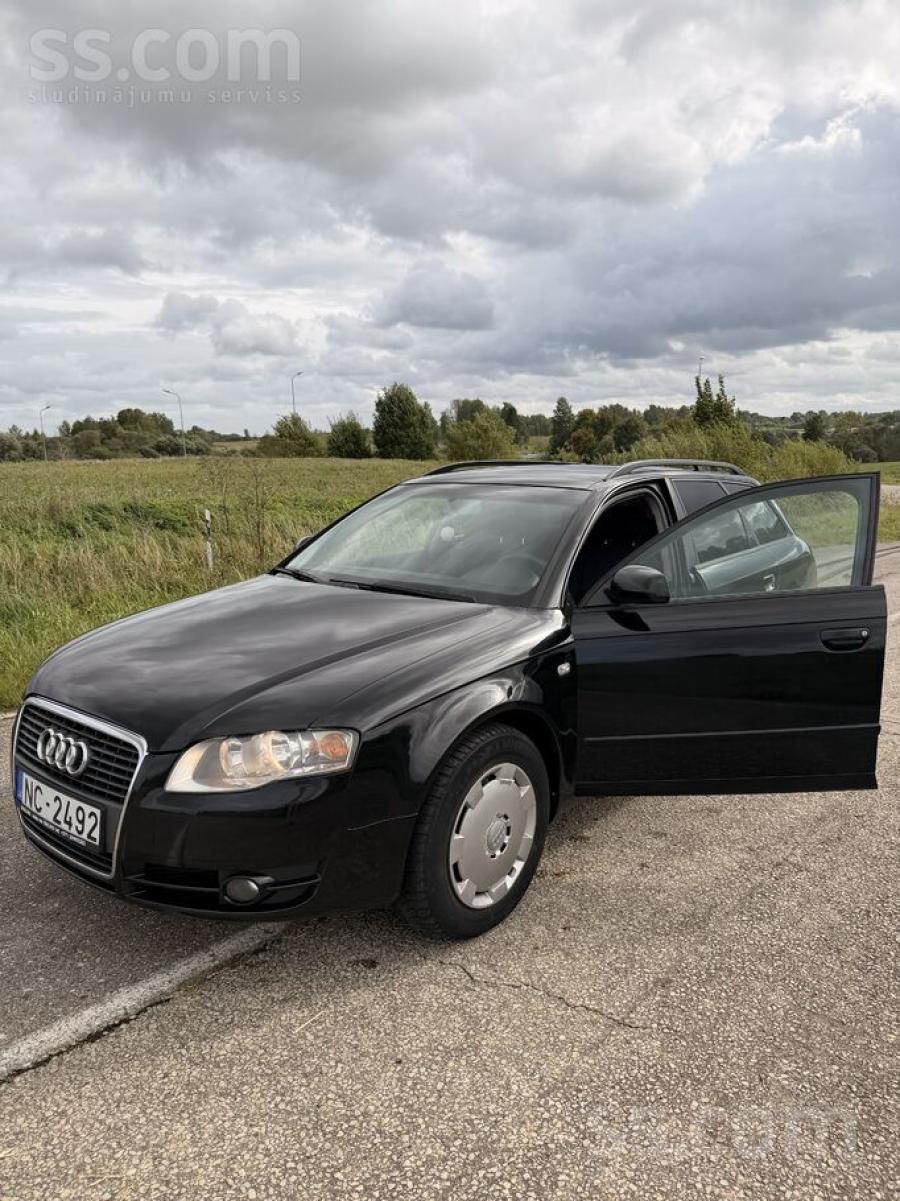 Black Audi A4 2005 in Ludza, with an engine capacity of 1.90 L and mileage of 322 thousand km for 2000 €, photo 1 on AUTOMOTO.COM.LV