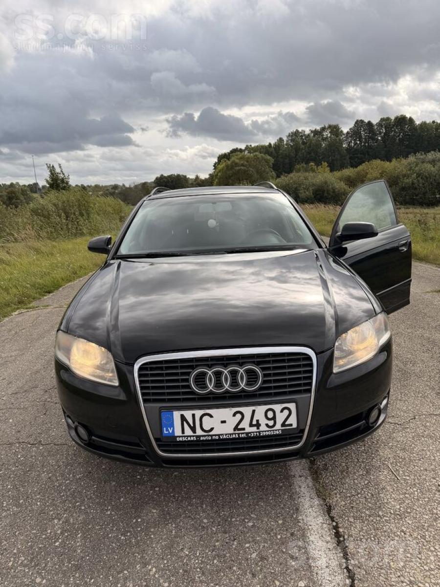 Black Audi A4 2005 in Ludza, with an engine capacity of 1.90 L and mileage of 322 thousand km for 2000 €, photo 3 on AUTOMOTO.COM.LV