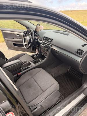 Black Audi A4 2005 in Ludza, with an engine capacity of 1.90 L and mileage of 322 thousand km for 2000 €, photo 5 on AUTOMOTO.COM.LV