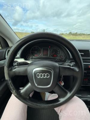 Black Audi A4 2005 in Ludza, with an engine capacity of 1.90 L and mileage of 322 thousand km for 2000 €, photo 6 on AUTOMOTO.COM.LV