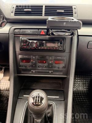 Black Audi A4 2005 in Ludza, with an engine capacity of 1.90 L and mileage of 322 thousand km for 2000 €, photo 10 on AUTOMOTO.COM.LV