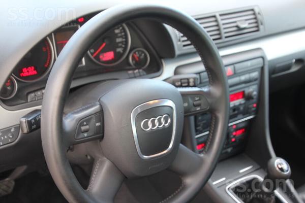 Black Audi A4 2005 in Tukums, with an engine capacity of 2.00 L and mileage of 0 thousand km for 2800 €, photo 9 on AUTOMOTO.COM.LV