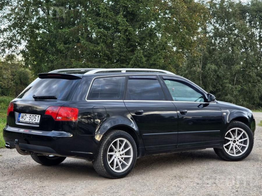 Black Audi A4 2005 in Preili, with an engine capacity of 2.00 L and mileage of 0 thousand km for 4100 €, photo 3 on AUTOMOTO.COM.LV