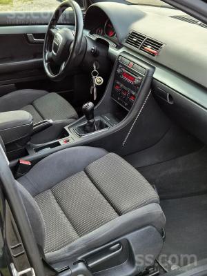 Black Audi A4 2005 in Preili, with an engine capacity of 2.00 L and mileage of 0 thousand km for 4100 €, photo 8 on AUTOMOTO.COM.LV