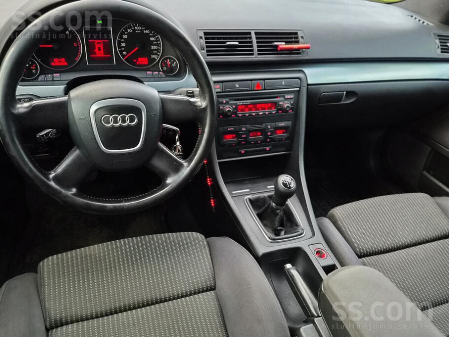 Black Audi A4 2005 in Preili, with an engine capacity of 2.00 L and mileage of 0 thousand km for 4100 €, photo 12 on AUTOMOTO.COM.LV