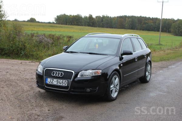 Black Audi A4 2005 in Bauska, with an engine capacity of 2.00 L and mileage of 345 thousand km for 2900 €, photo 3 on AUTOMOTO.COM.LV