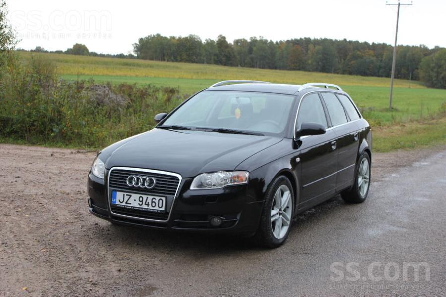 Black Audi A4 2005 in Bauska, with an engine capacity of 2.00 L and mileage of 345 thousand km for 2900 €, photo 3 on AUTOMOTO.COM.LV