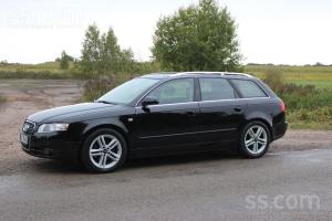 Black Audi A4 2005 in Bauska, with an engine capacity of 2.00 L and mileage of 345 thousand km for 2900 €, photo 4 on AUTOMOTO.COM.LV