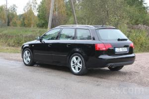 Black Audi A4 2005 in Bauska, with an engine capacity of 2.00 L and mileage of 345 thousand km for 2900 €, photo 5 on AUTOMOTO.COM.LV