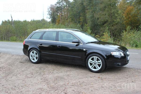 Black Audi A4 2005 in Bauska, with an engine capacity of 2.00 L and mileage of 345 thousand km for 2900 €, photo 7 on AUTOMOTO.COM.LV