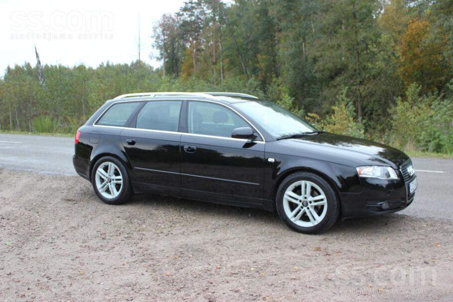 Black Audi A4 2005 in Bauska, with an engine capacity of 2.00 L and mileage of 345 thousand km for 2900 €, photo 7 on AUTOMOTO.COM.LV