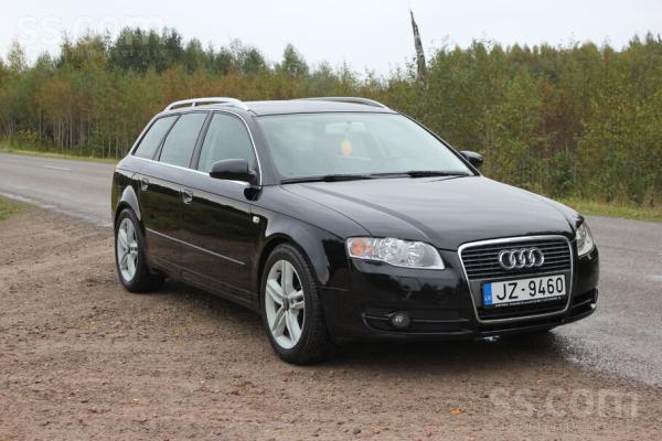 Black Audi A4 2005 in Bauska, with an engine capacity of 2.00 L and mileage of 345 thousand km for 2900 €, photo 8 on AUTOMOTO.COM.LV