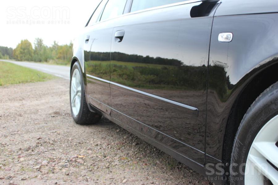 Black Audi A4 2005 in Bauska, with an engine capacity of 2.00 L and mileage of 345 thousand km for 2900 €, photo 9 on AUTOMOTO.COM.LV
