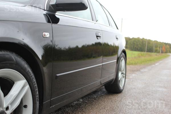 Black Audi A4 2005 in Bauska, with an engine capacity of 2.00 L and mileage of 345 thousand km for 2900 €, photo 10 on AUTOMOTO.COM.LV