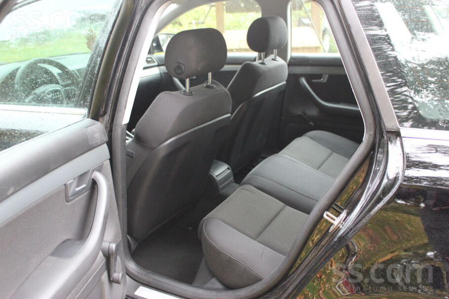 Black Audi A4 2005 in Bauska, with an engine capacity of 2.00 L and mileage of 345 thousand km for 2900 €, photo 22 on AUTOMOTO.COM.LV