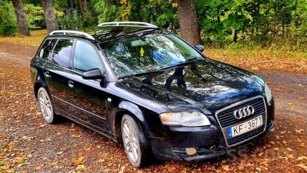 Ауди А4 2005 в Цесис на AUTOMOTO.COM.LV Черный Ауди А4 2005 в Цесис, объемом двигателя 2.00 л и пробегом 466 тыс. км за 1750 €, фото 4 на AUTOMOTO.COM.LV