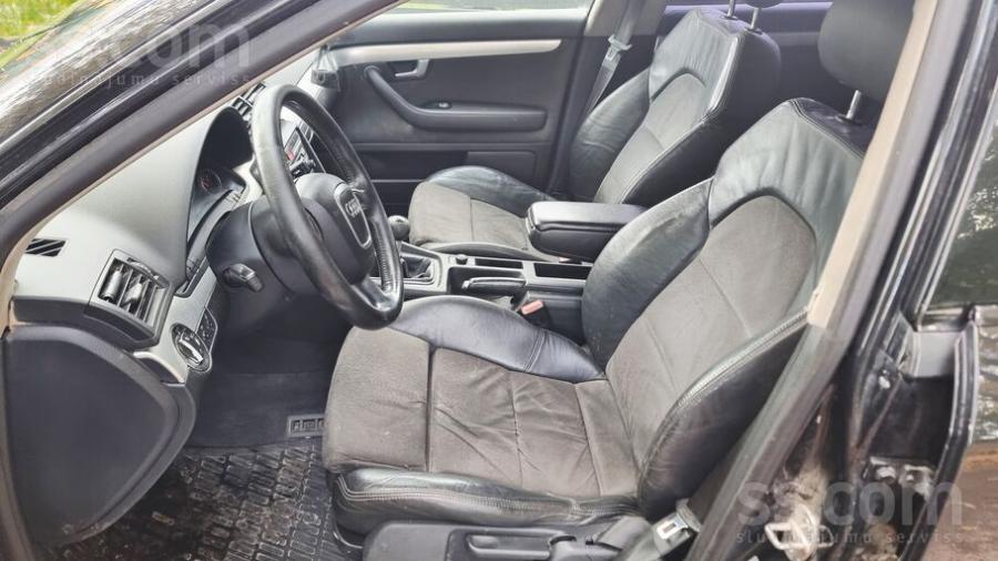 Melns Audi A4 2005 Cēsis, ar dzinēja tilpumu 2.00 L un nobraukumu 466 tūkst. km par 1750 €, foto 14 vietnē AUTOMOTO.COM.LV