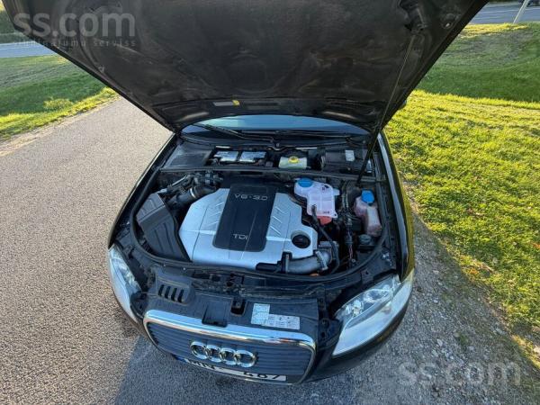 Black Audi A4 2005 in Jelgava, with an engine capacity of 3.00 L and mileage of 365 thousand km for 3500 €, photo 6 on AUTOMOTO.COM.LV