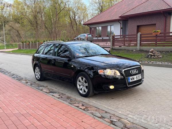 Black Audi A4 2006 in Bauska, with an engine capacity of 2.00 L and mileage of 0 thousand km for 6300 €, photo 1 on AUTOMOTO.COM.LV