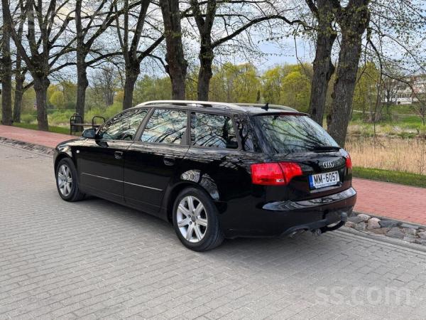 Black Audi A4 2006 in Bauska, with an engine capacity of 2.00 L and mileage of 0 thousand km for 6300 €, photo 2 on AUTOMOTO.COM.LV
