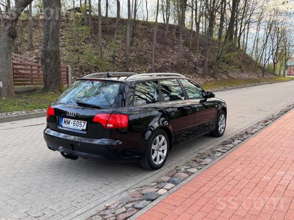 Black Audi A4 2006 in Bauska, with an engine capacity of 2.00 L and mileage of 0 thousand km for 6300 €, photo 3 on AUTOMOTO.COM.LV