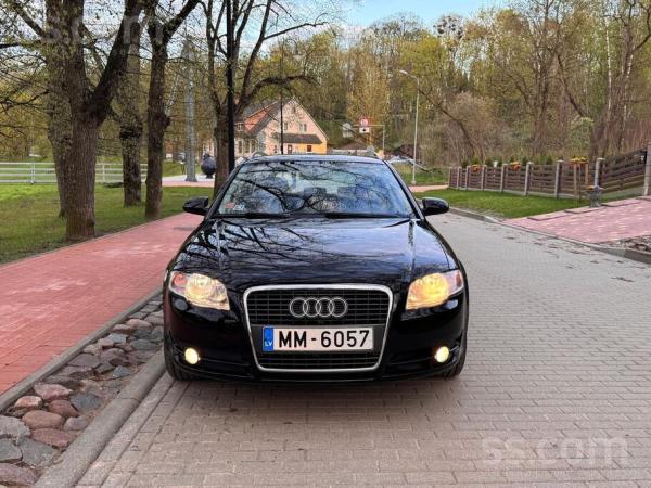 Black Audi A4 2006 in Bauska, with an engine capacity of 2.00 L and mileage of 0 thousand km for 6300 €, photo 5 on AUTOMOTO.COM.LV