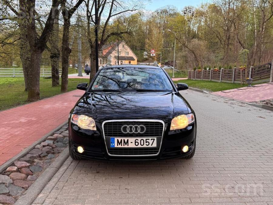 Black Audi A4 2006 in Bauska, with an engine capacity of 2.00 L and mileage of 0 thousand km for 6300 €, photo 5 on AUTOMOTO.COM.LV